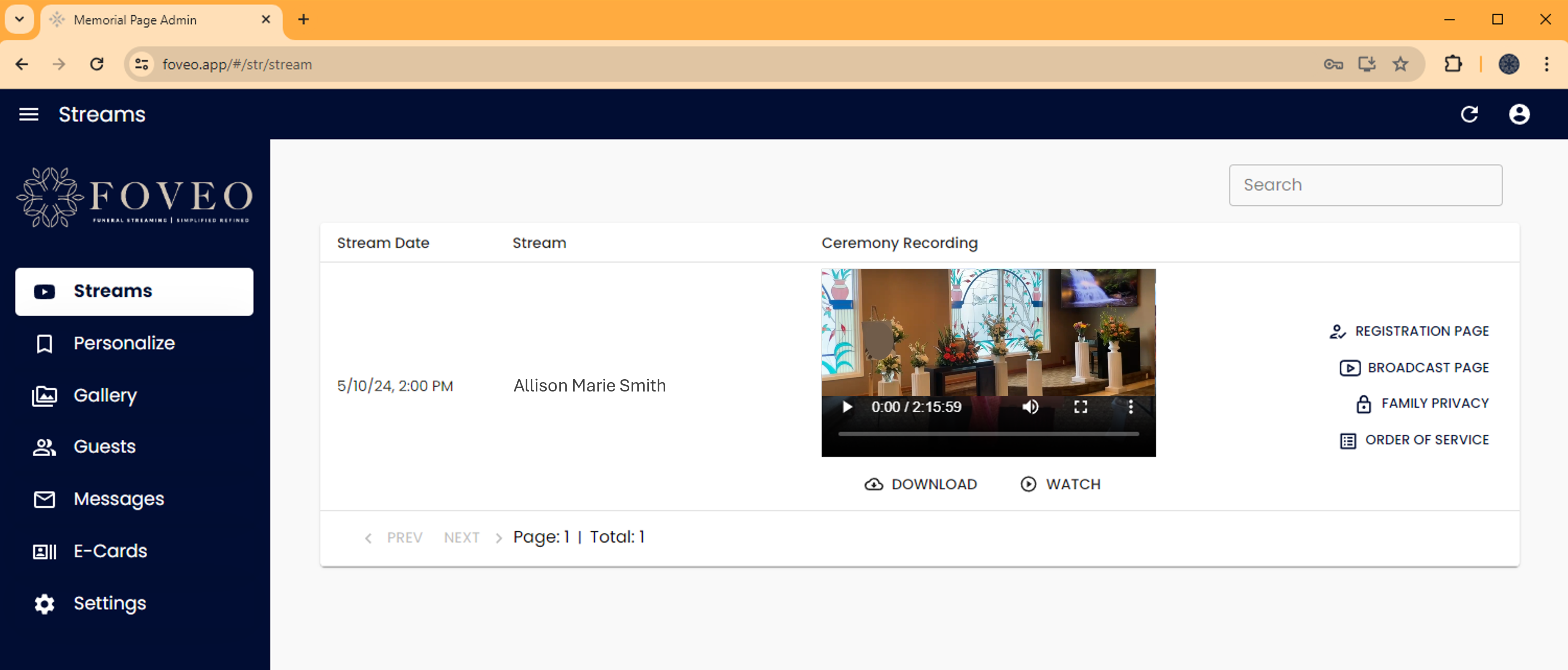 How to View or Download the Recording – Foveo Learning Center